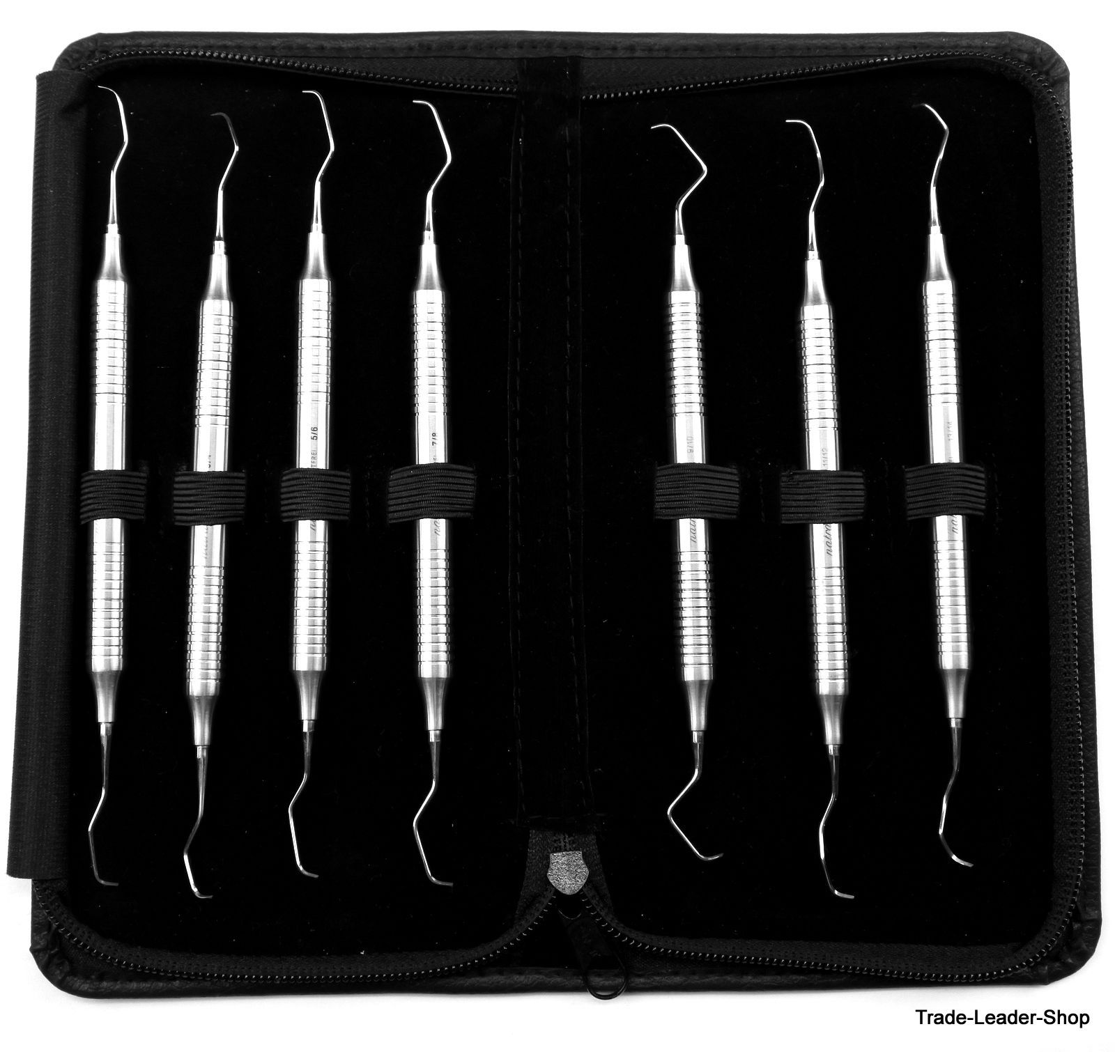 7 Set Gracey Instruments Dental Surgical Orthodontic probe Light Weight ...
