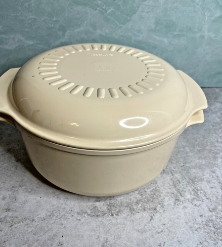 Vintage Tupperware 3 qt. Stack Cooker steamer system with lid 2 pc ...