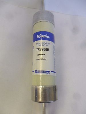 Nice Mersen Ferraz Shawmut TRS200R Amp Fuse FRS-R-200 600 Volts | eBay