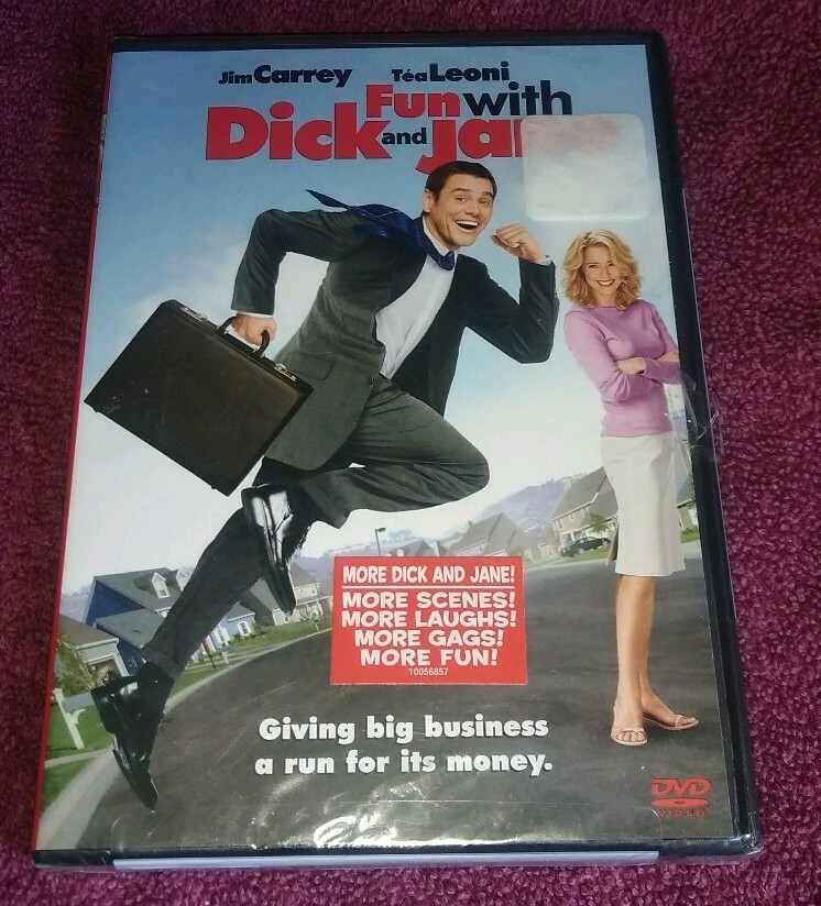 Fun with Dick and Jane DVD Jim Carrey Tea Leoni Wide-screen and Full ...