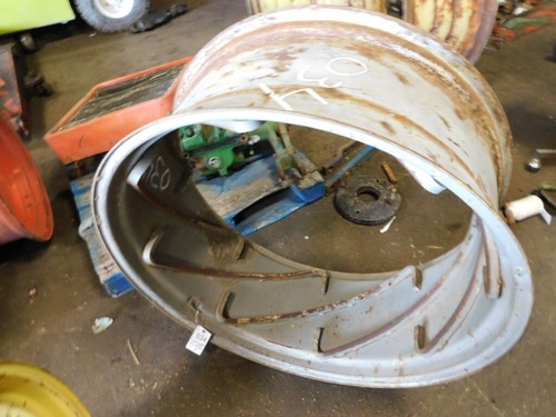 John Deere 4430 Tractor Open Center Spin Out Rims 16" 38" Tag #034outs ...