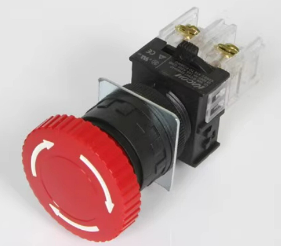 1PCS NEW FIT FOR KACON Emergency stop button switch K30-81R 30mm | eBay