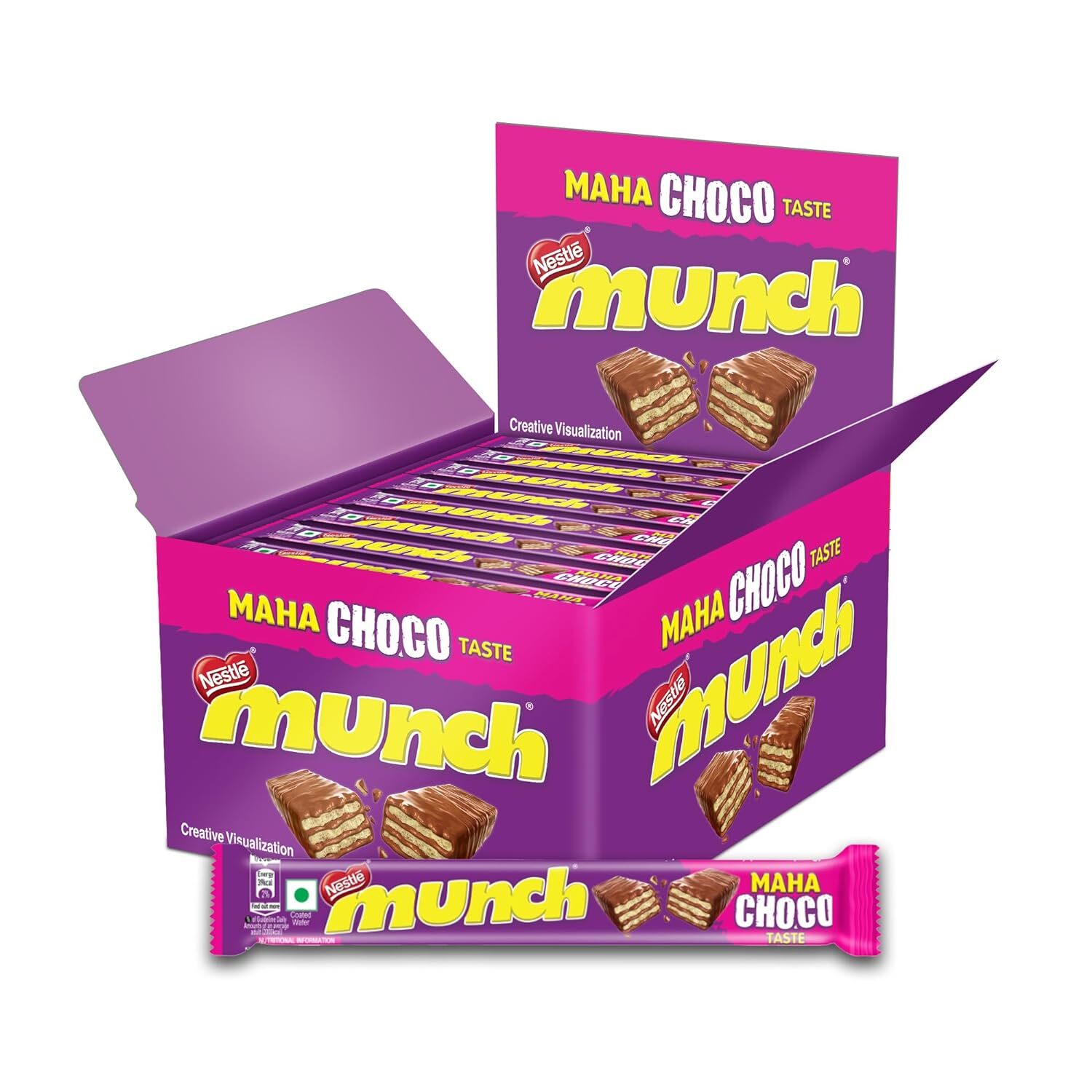 Nestlé Munch Maha Choco Taste,(42 units,18gm) x 1, 756 gm, Box | eBay