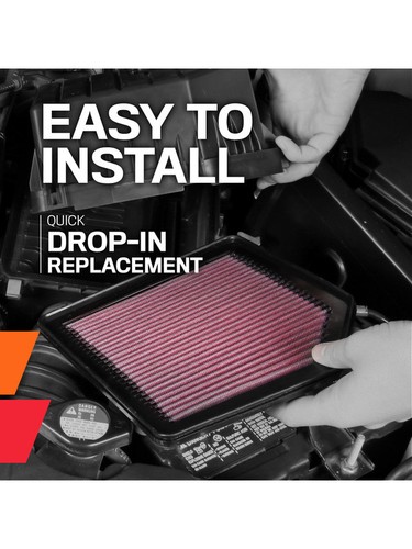 K&N Panel Air Filter fits Audi S4 2.7 B5,8D2 S4 quattro (33-2013 ...