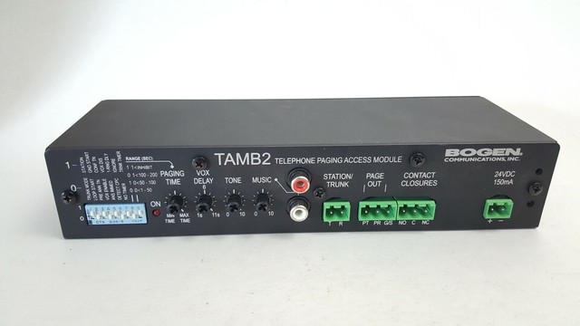 Bogen Communications TAMB2 Telephone Paging Access Module *untested ...