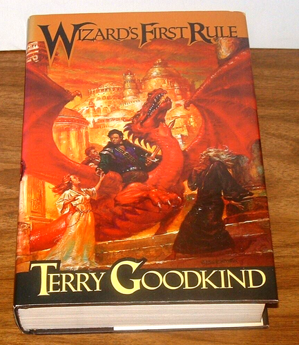 TERRY GOODKIND Wizard's First Rule *NEAR BRAND NEW* VTG ORIGINAL CVR ...