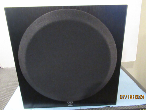 Yamaha YST-SW012 Active Subwoofer Home Theater Bass Black Powered 8 ...