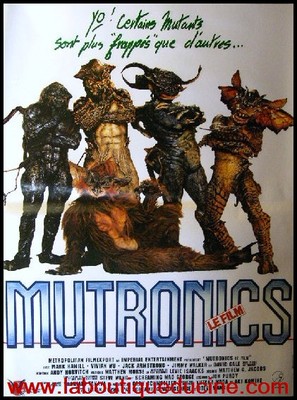 MUTRONICS Affiche Cinéma Originale pliée 53x40 Movie Poster Mark Hamill ...