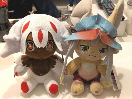 Made in Abyss Golden Nanachi & Faputa Plush set TAITO Stuffed Toy 7 ...