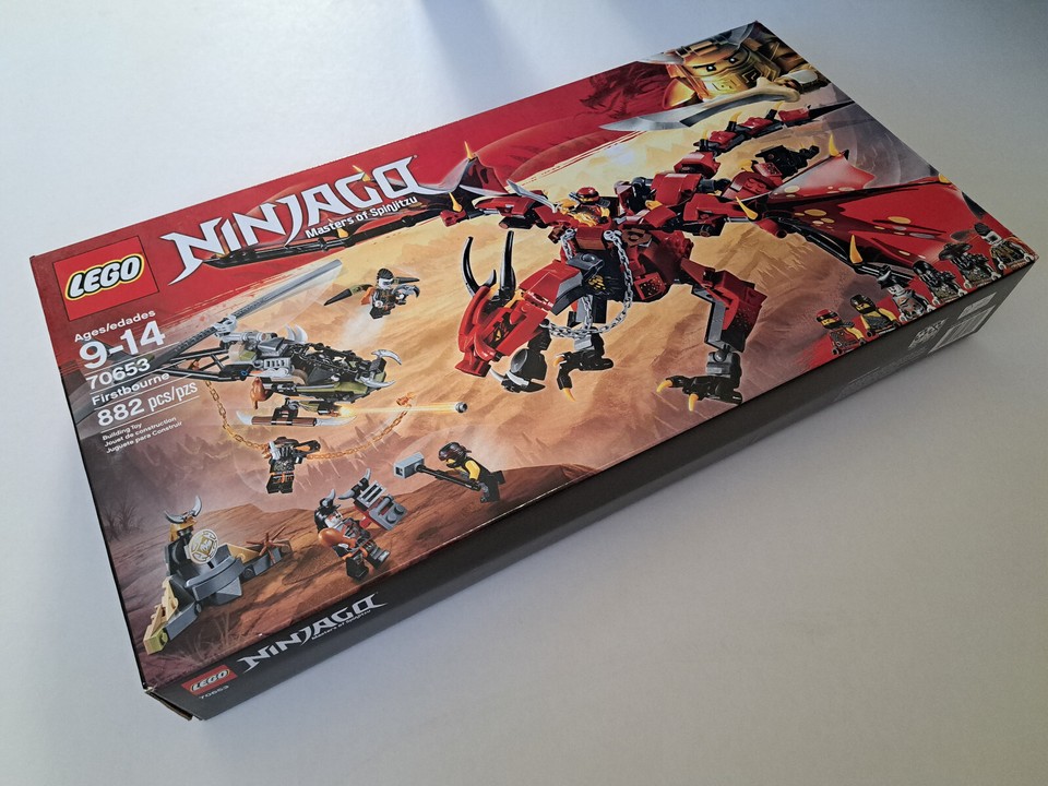 LEGO Ninjago 70653 Firstbourne Hunted Red Dragon - NEW IN BOX SEALED ...