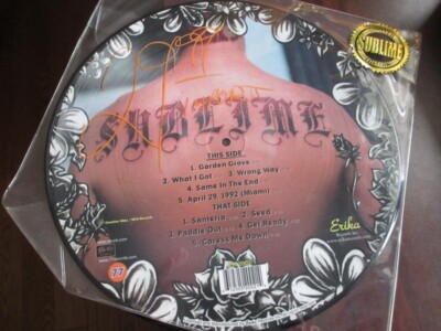 Sublime s/t self titled LP 2002 EU import PICTURE DISC VG+ | eBay