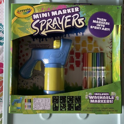 Crayola Mini Marker Sprayer Washable Art Markers | eBay