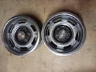 2 14 X 7 PONTIAC RALLY 1 WHEELS WITH OEM CAPS AND TRIM RINGS NICE | eBay
