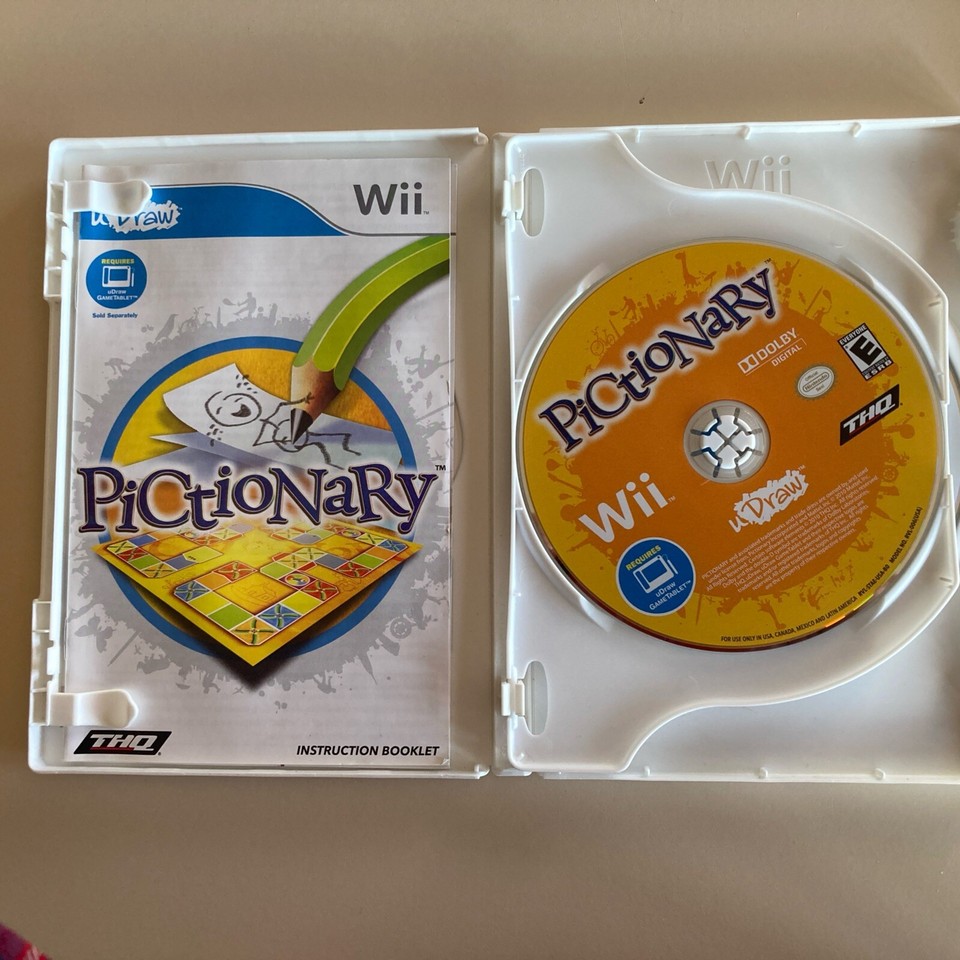 u Draw Studio Wii (Nintendo Wii, 2010 w/ Manual And Instant Artist Lot ...