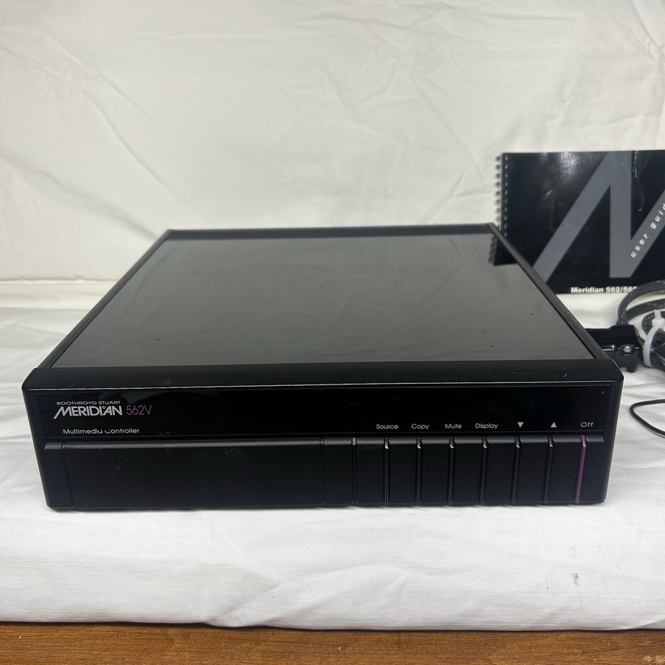 MERIDIAN Multimedia Controller 562V Stereo Digital Preamp Works Well ...