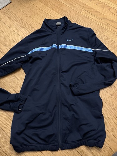 Nike Performance XL Navy Full Zip Track Jacket | eBay