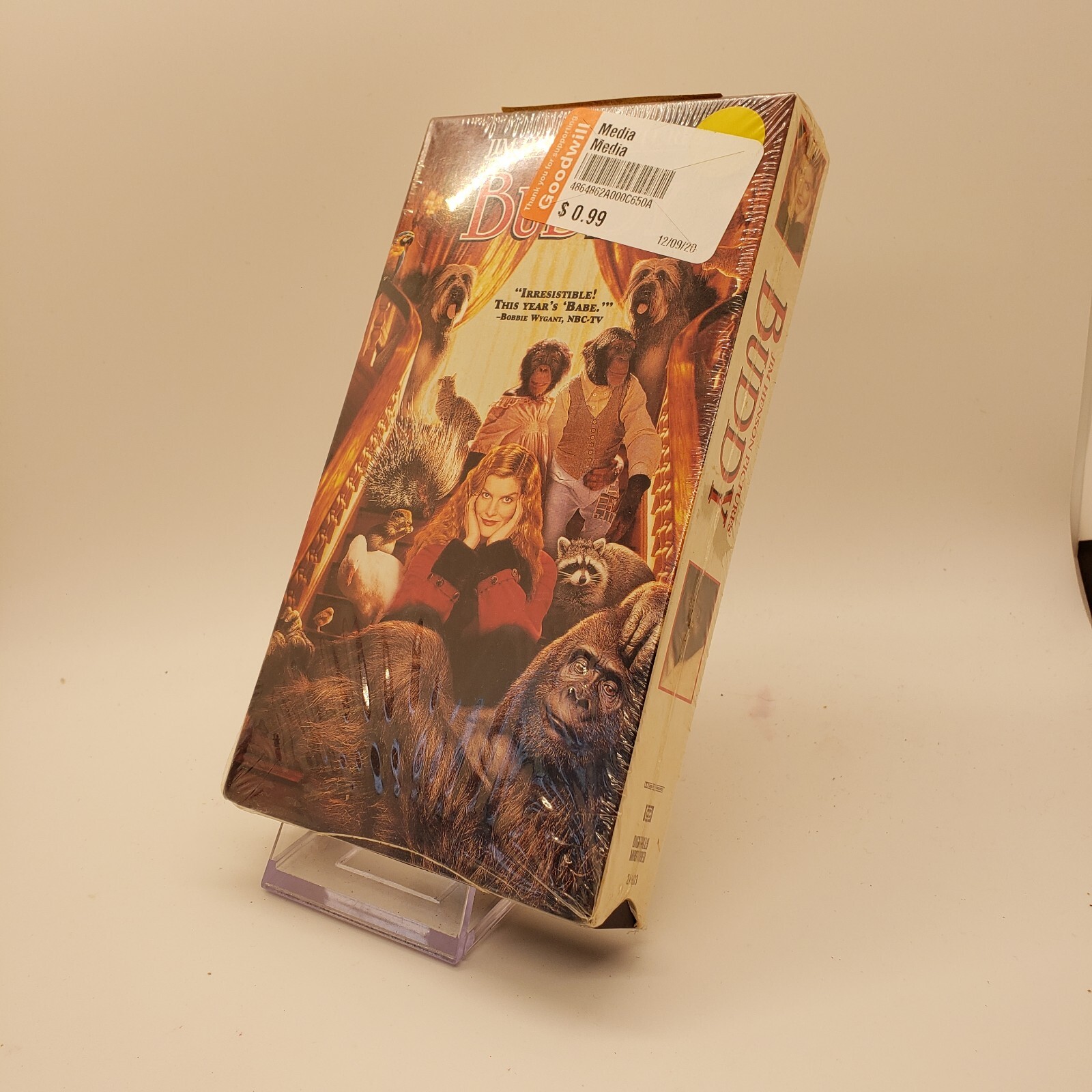 Buddy VHS, 1998 Jim Henson Pictures New Sealed Columbia Tristar Family ...