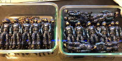 GI Joe Cobra Trooper 25th Anniversary Lot 32 Loose Fgures W/ Rifle ...
