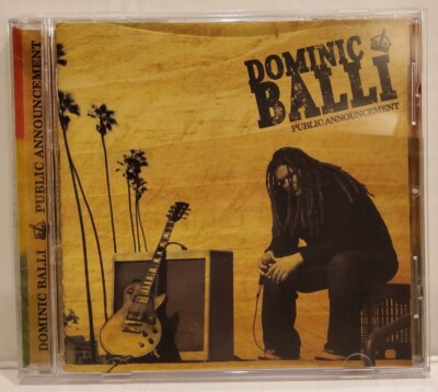 Dominic Balli - Public Announcement CD, Pre-owned, Very Good condition ...