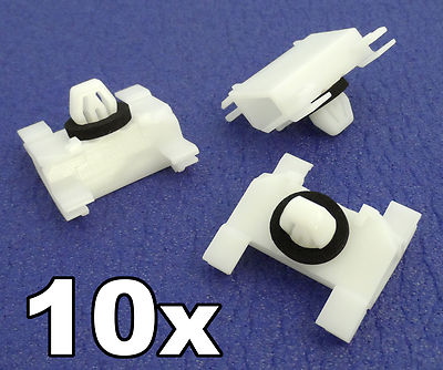 10x Land Rover L322 Range Rover Door Moulding & Side Strip Plastic Trim ...