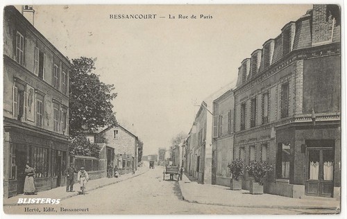 Bessancourt (95) la rue de paris , envoyée en 1900/1910 | eBay