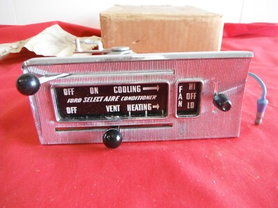 NOS 1957 Ford Air Conditioning Dash Control AC FoMoCo 57 | eBay