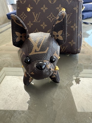 Louis Vuitton LV Dog Purse Charm/keychain | eBay