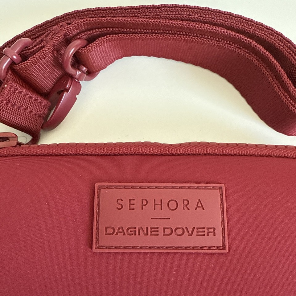 Dagne Dover x Sephora Bag Phone Sling Crossbody Neoprene Red | eBay