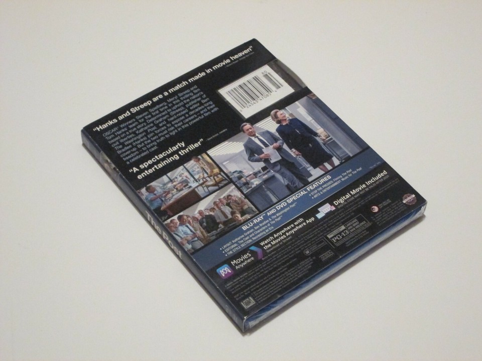 The Post (Blu-ray/DVD, 2018) with Slipcover 24543470854| eBay