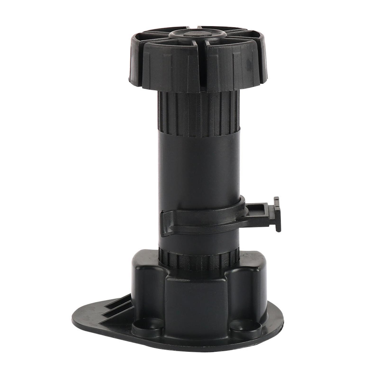 Adjustable Height Black Plastic Kitchen Cabinet Cupboard Plinth Foot ...
