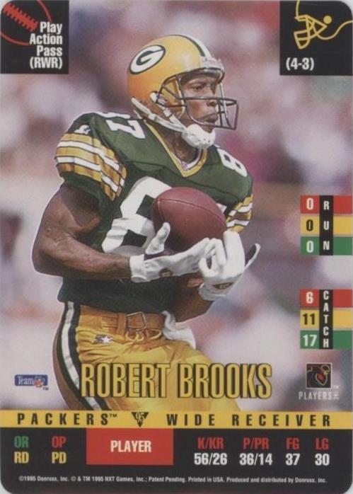 1995 Donruss Red Zone - Robert Brooks for sale online | eBay