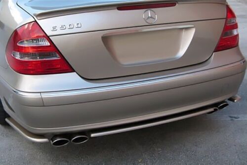 Rear Skirt Set Custom Style For Mercedes-Benz E550 2007-2009 | eBay