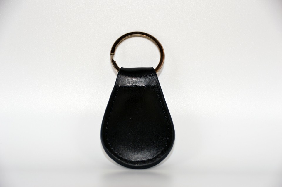 Vintage Snowmobile John Deere Keychain Reproduction (Genuine Leather ...