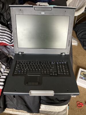HP TFT7600 G2 17" Rackmount LCD KVM Console Monitor with Keyboard | eBay