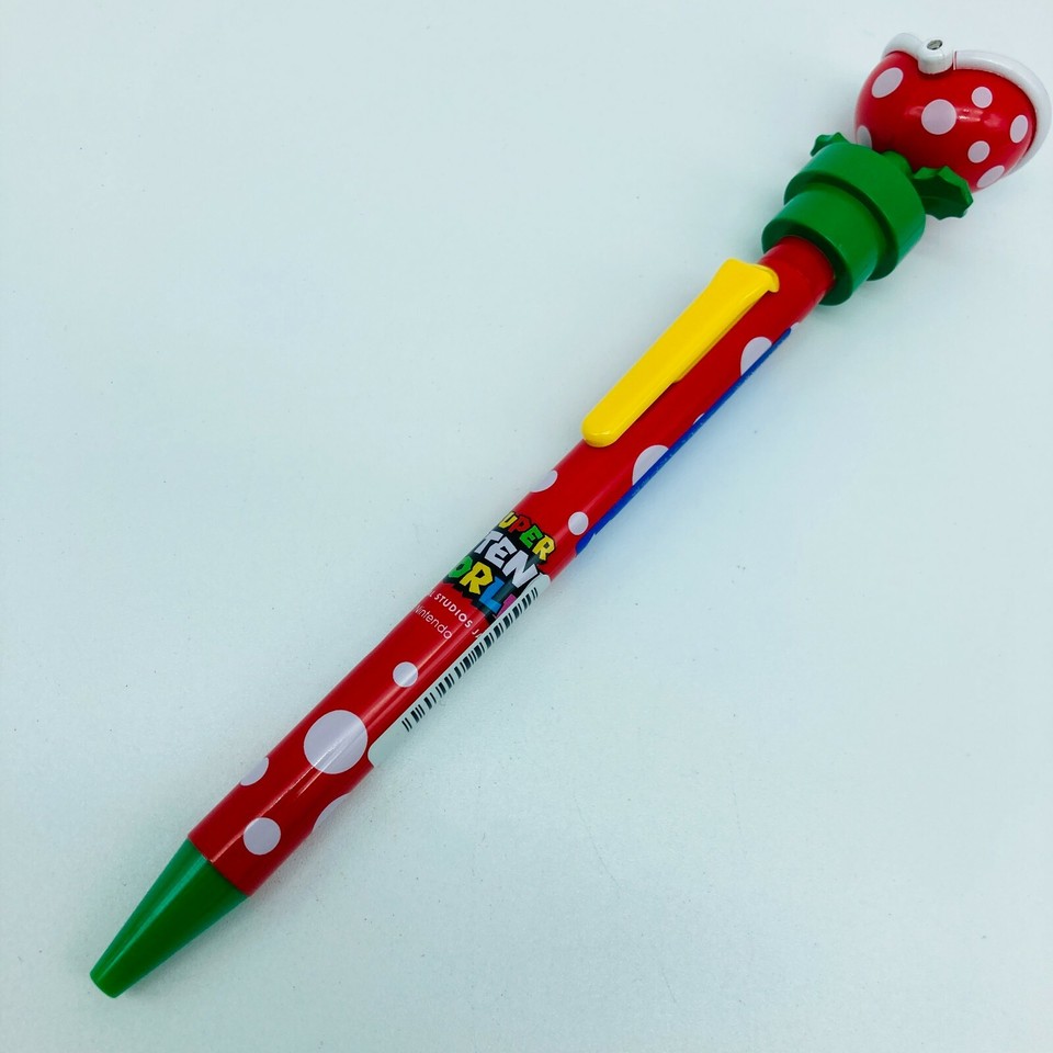 Super Nintendo World Piranha Plant Biting Ballpoint Pen UNIVERSAL ...