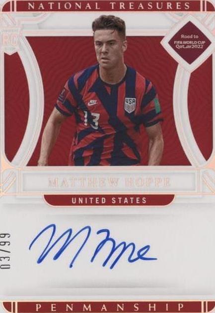 2022 Panini National Treasures Road to FIFA World Cup - Penmanship ...