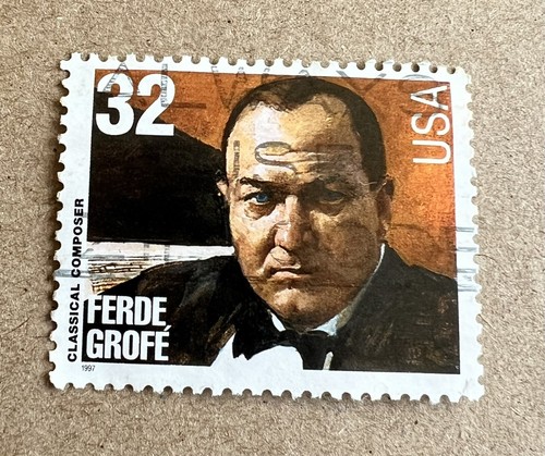 Ferde Grofe Classical Composer USA 32 Cent Stamp | eBay