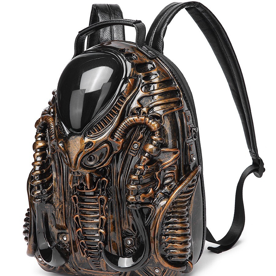 Alien/Xenomorph 2024 Men Fashion Backpack Bag Fit Man Boy | eBay UK