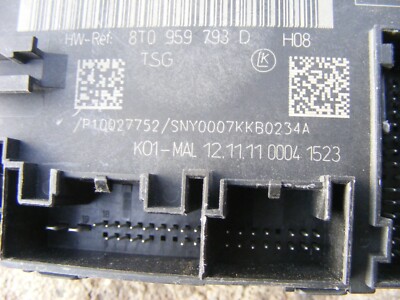 2008 - 2012 AUDI A4 A5 S4 S5 FRONT LEFT DRIVER DOOR WINDOW CONTROL ...