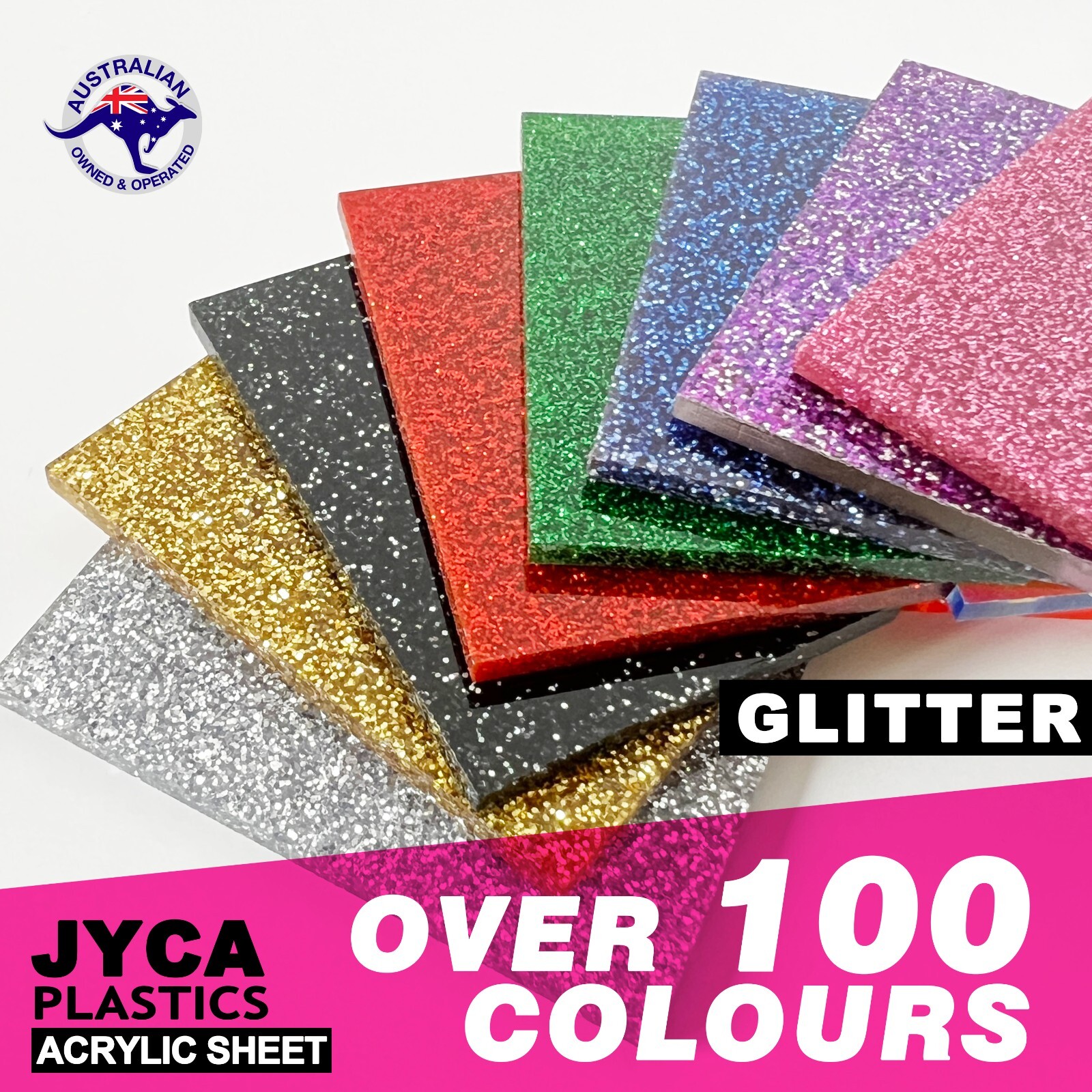 GLITTER Acrylic Perspex Sheet Panel 【Up to 20% OFF】【BEST Price】FREE ...