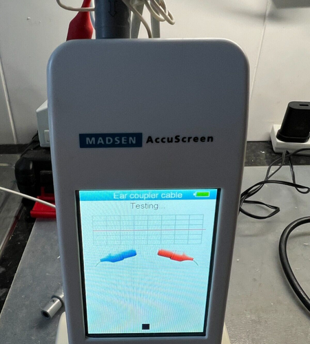 Ear Coupler Cable Probe Madsen AccuScreen Natus Audiometer Hearing Screener 1077 | eBay