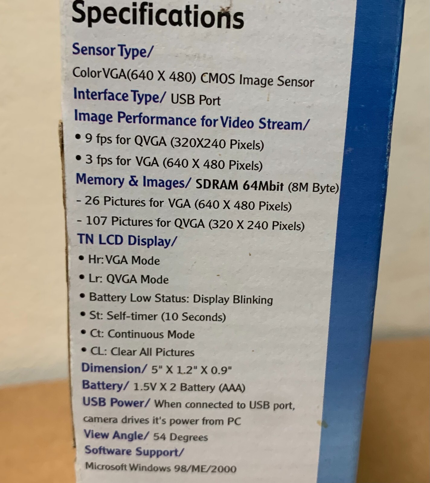 VGA PenCam Digital Camera AIPTEK trio old Geek older tech see photos ...