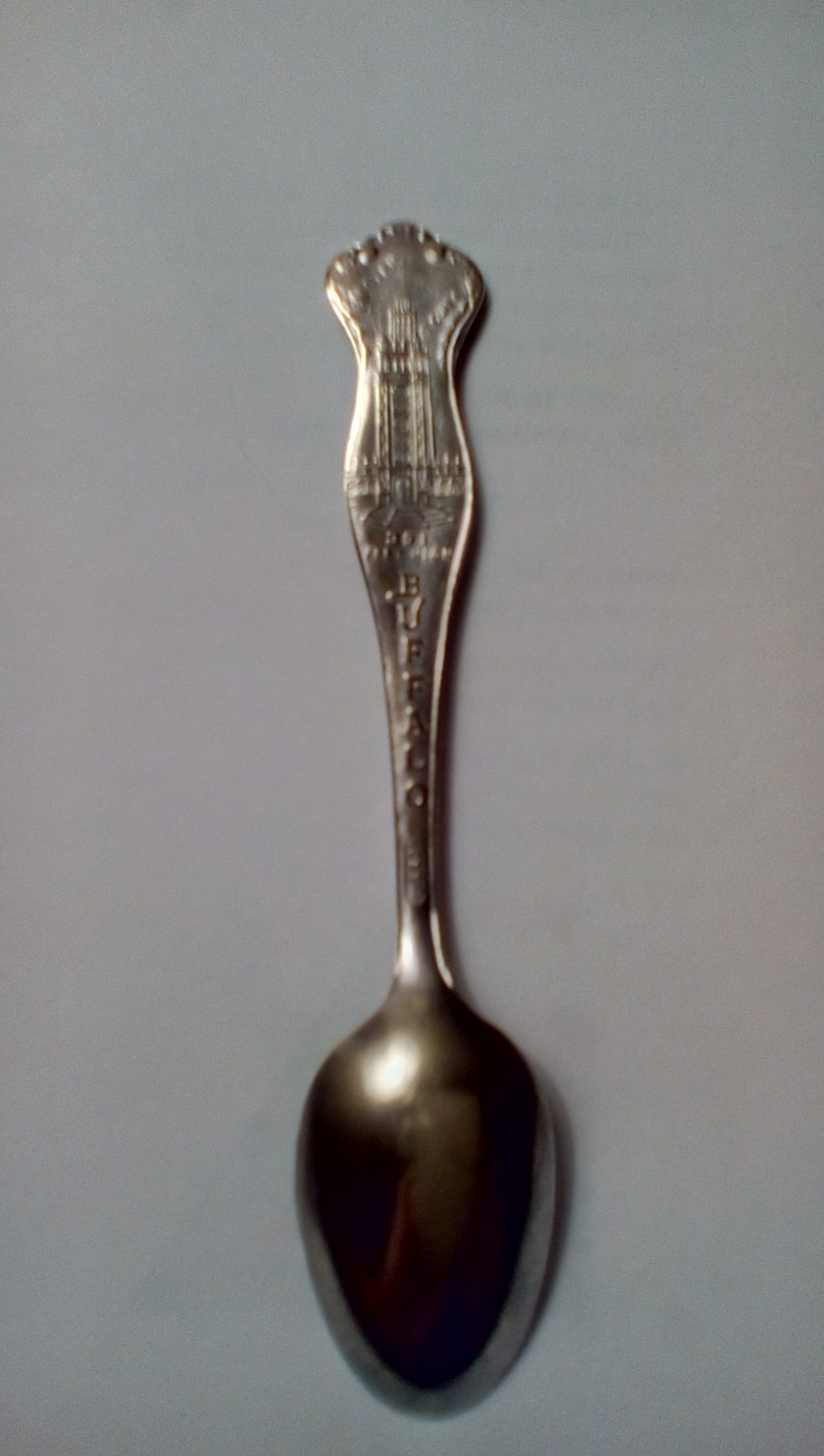 Antique Pairpoint mustard spoon and 1901 Pan-Am spoon | eBay