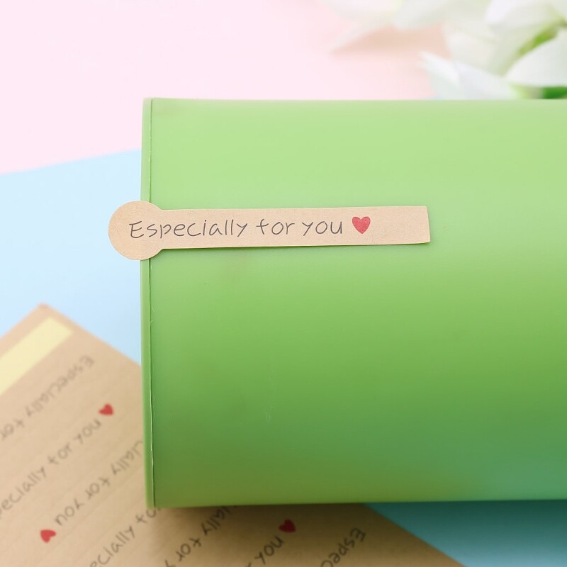Handmade Especially For You Stickers Label Kraft Paper Bakery Seals ...