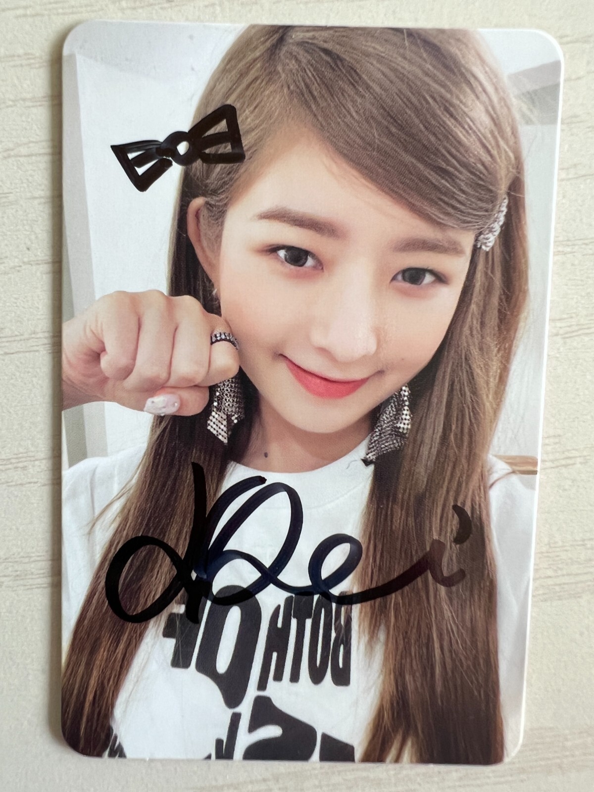 IVE [After Like] Autographed Signed Photo card PC Fansign | eBay