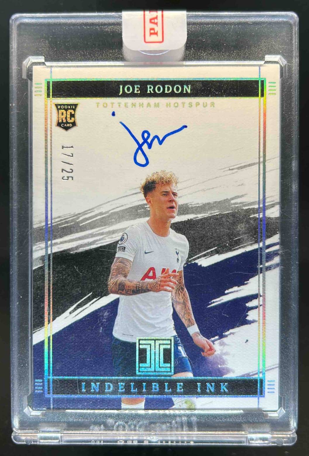 Joe Rodon 2021 Impeccable Premier League #IN-JRO Indelible Ink ...