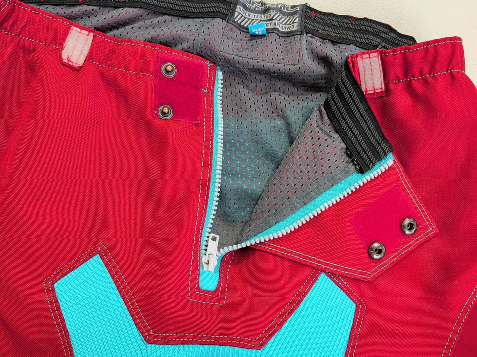 O'Neal Mayhem Lite Blocker Motorcross Riding Pants Men 34 Red Blue Dirt ...