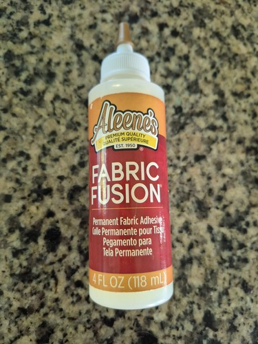 Aleene's Fabric Fusion Permanent Premium Adhesive/Glue 4oz Individual ...