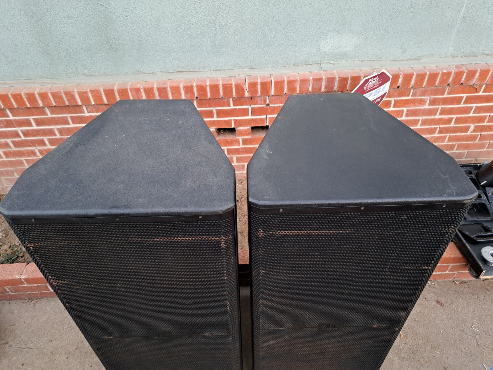 2x JBL SRX725 Dual 15 2265H 2451H Passive Biamp Neo Neodymium Speaker ...