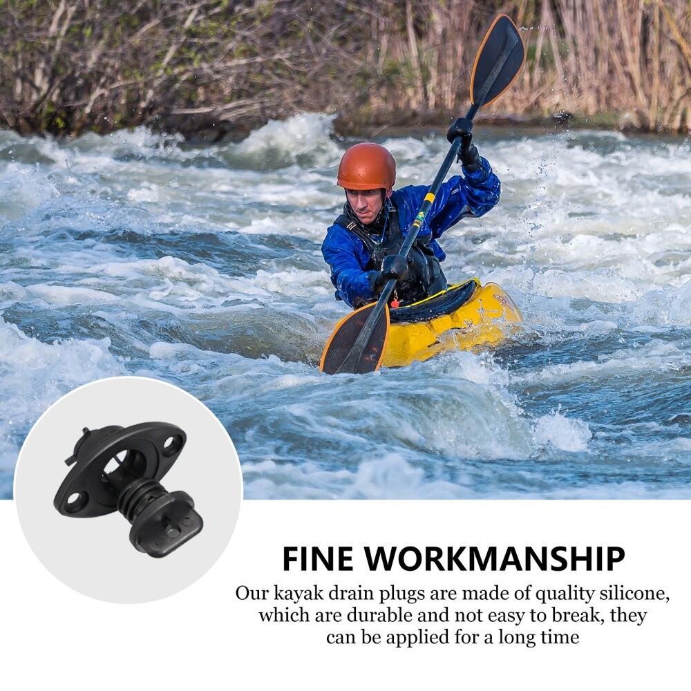 6 Pcs Stecker Kajak Scupper Kajak-Ablassstopfen-Set | eBay